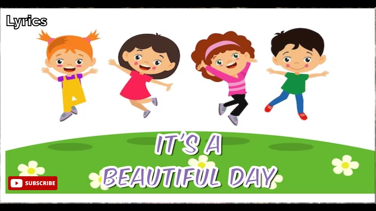#lyrics It's a Beautiful Day (lyrics) I kids dance song I Nursery kids ...