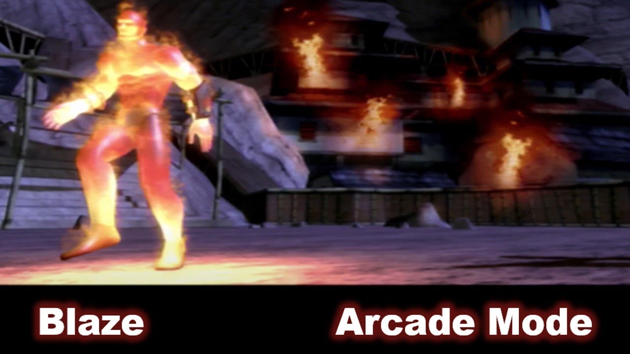 Blaze in Arcade Mode - Mortal Kombat Deadly Alliance | PS2 - YouTube