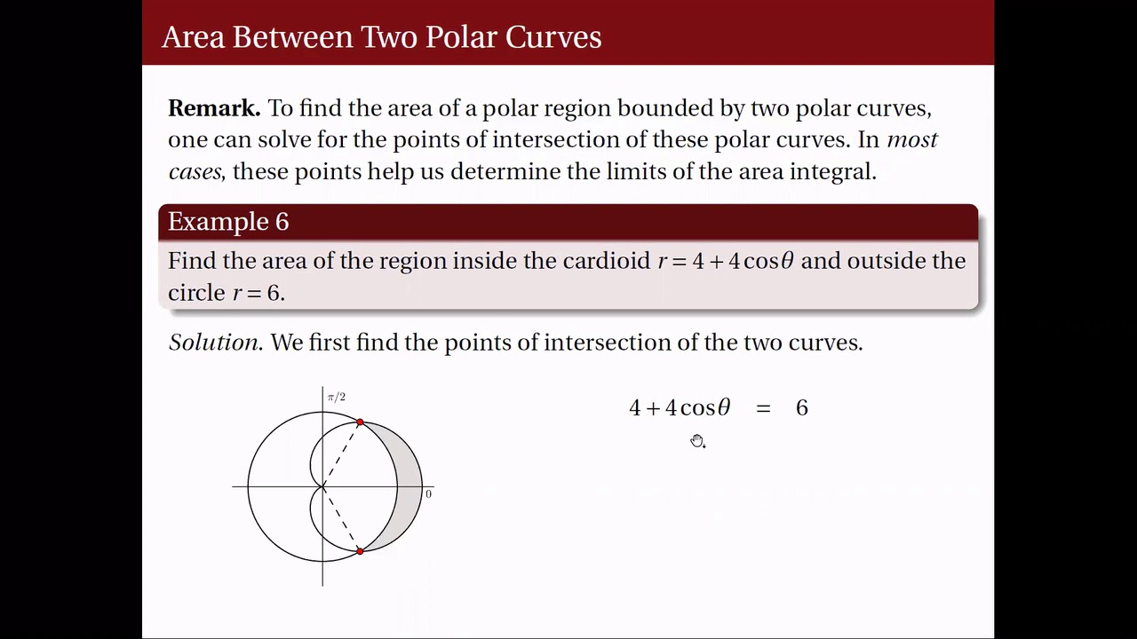 Math 22 Lec 17 Arc Length Of Polar Curves And Area Of Polar Regions Part 2 Of 2 YouTube math-22-lec-17-arc-length-of-polar-curves-and-area-of-polar-regions-part-2-of-2-youtube