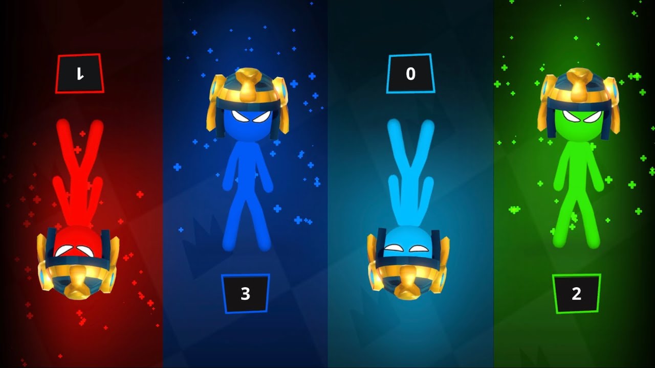Ultimate Stickman Party 1-4 players best game for playing with friends ...