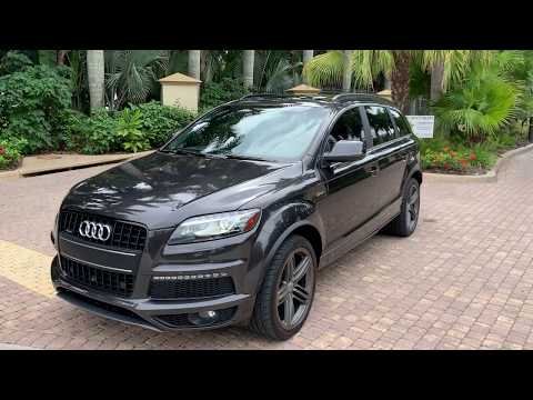 SOLD  2013 Audi Q7 S-Line Prestige FOR SALE