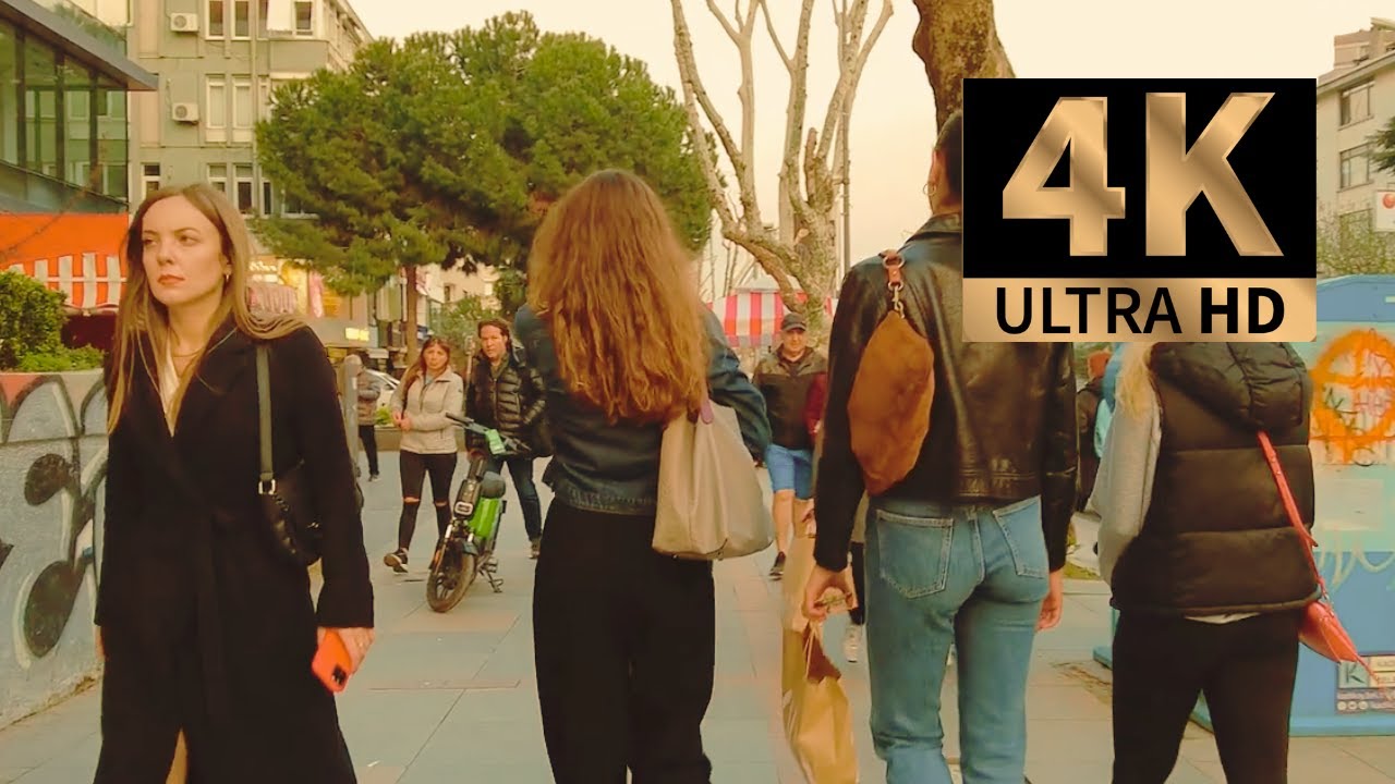 Istanbul's Luxury Street Bagdat Street / Bagdat Avenue 4K Istanbul ...