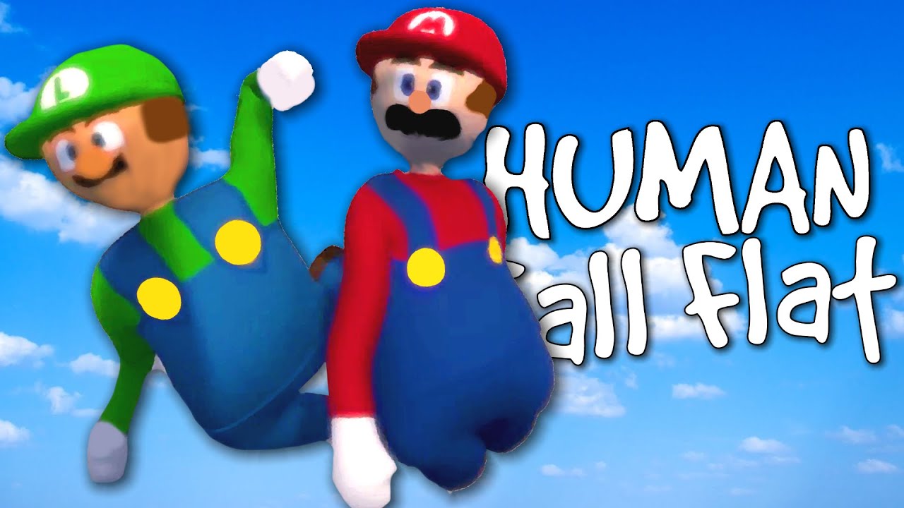 MARIO ET LUIGI DANS HUMAN FALL FLAT ! - YouTube