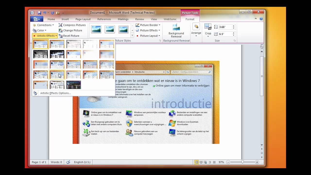 Screenshot Tool - Office 2010 TP / Word - YouTube