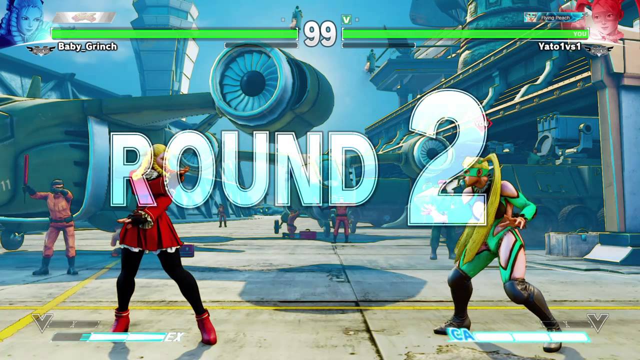 STREET FIGHTER V R Mika vs Karin - YouTube