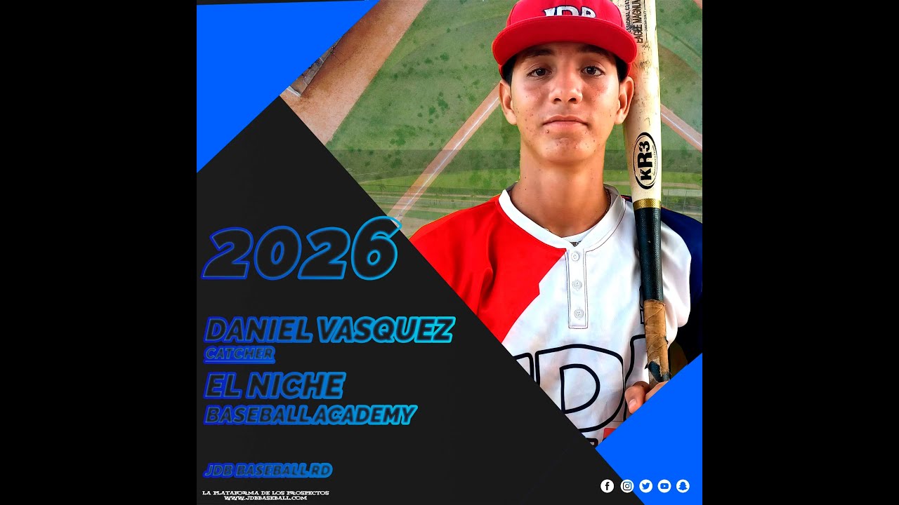 Daniel Vasquez C 2026 2027 Class From (El Niche Baseball Academy) Date ...