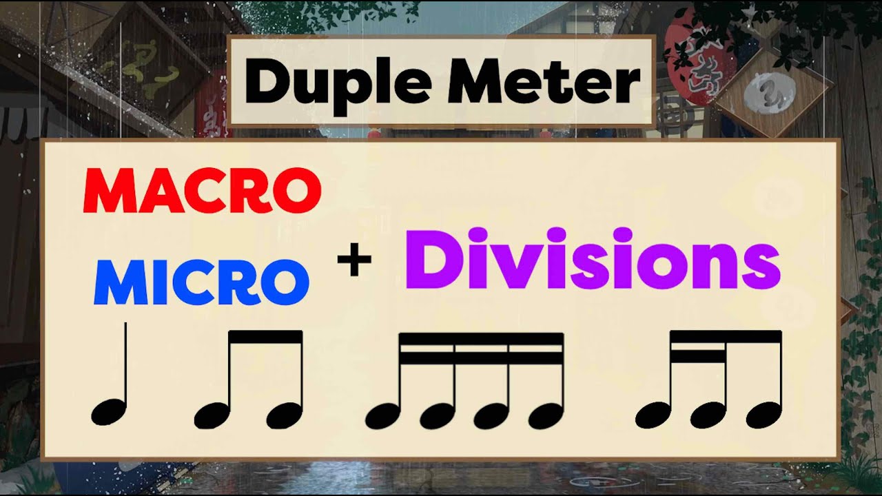 雨 Ame - Duple Meter (Divisions) - YouTube
