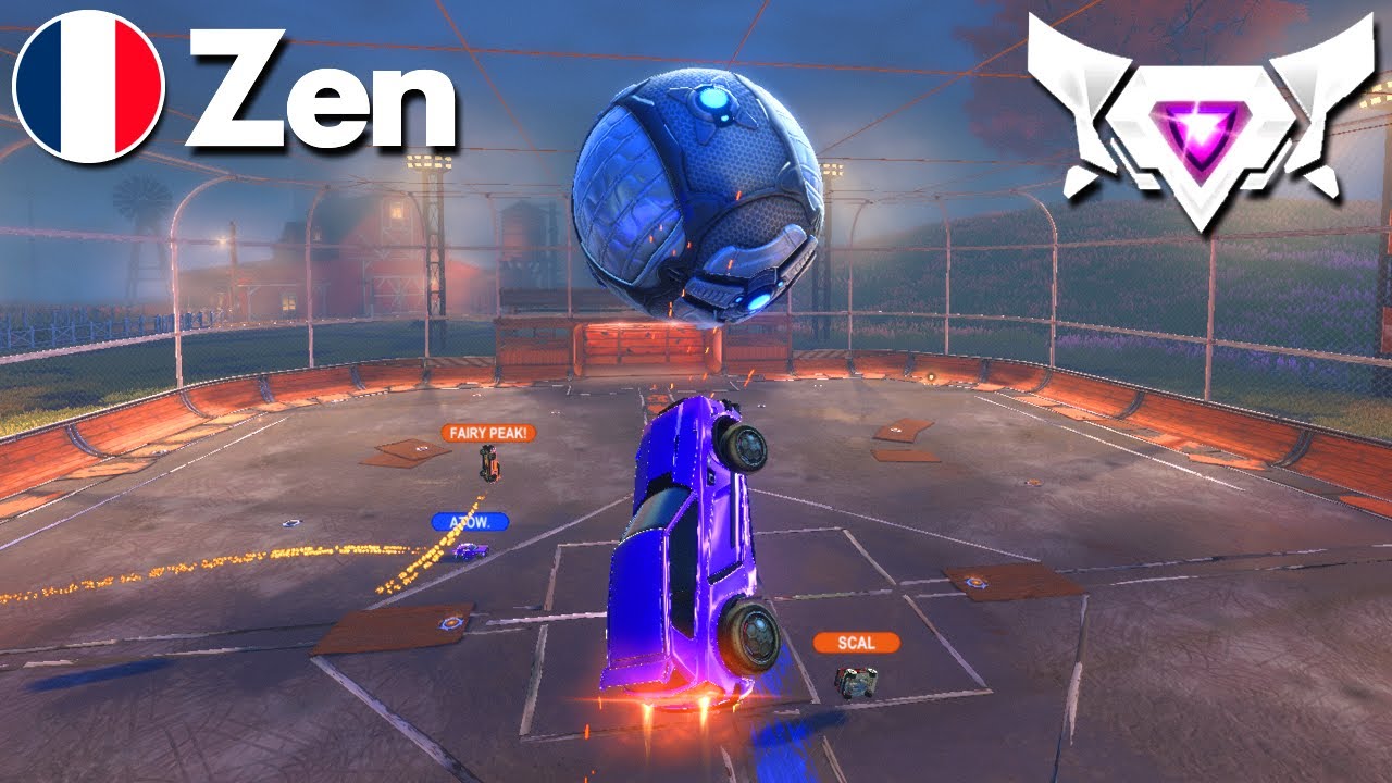 Zen INCREDIBLE Rocket League Gameplay (SSL 2v2) - YouTube