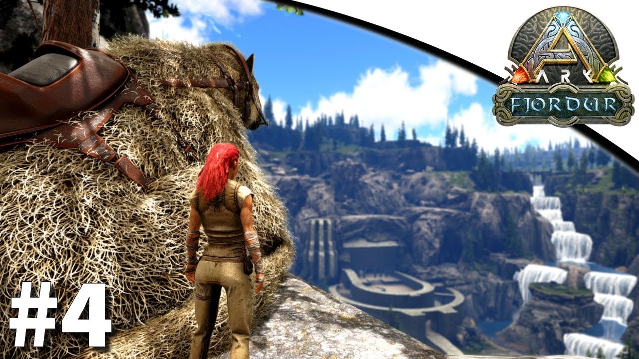 Randonnée dans les Terres ! - ARK : FJORDUR [#4] - YouTube