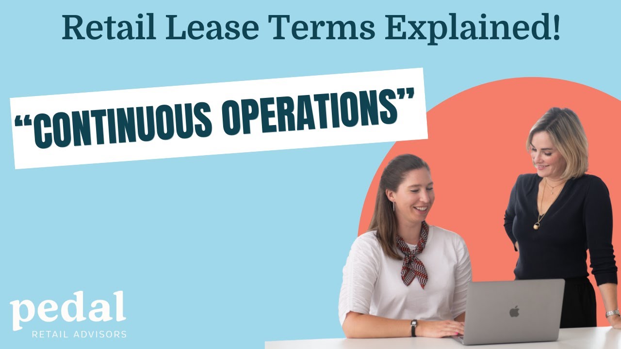 How to Read a Retail Lease: "Continuous Operations" - YouTube