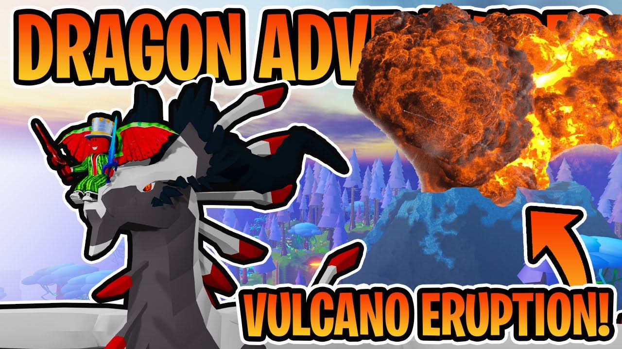 The Volcano Is Going To Erupt?!? (ROBLOX Dragon Adventures - YouTube