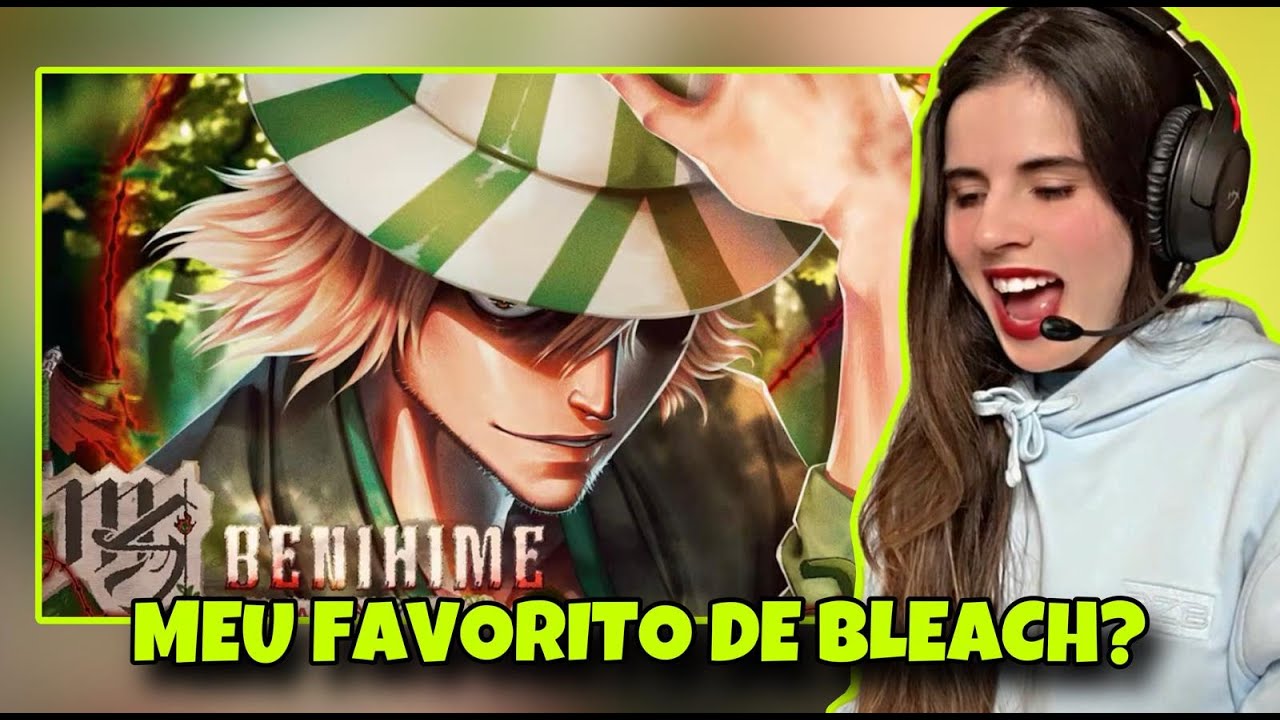REAGINDO à Urahara (Bleach) - Benihime | M4rkim | Kaká Animes - YouTube
