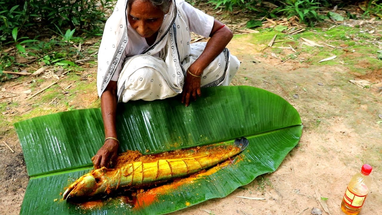 Buro Boal er BBQ Recipe by Grandmother in Village | Boal Fish Barbecue ...