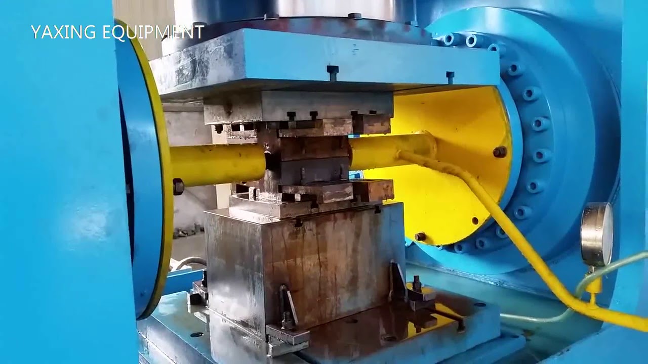 Hydraulic Stainless Steel Cold Forming Tee Machine - YouTube