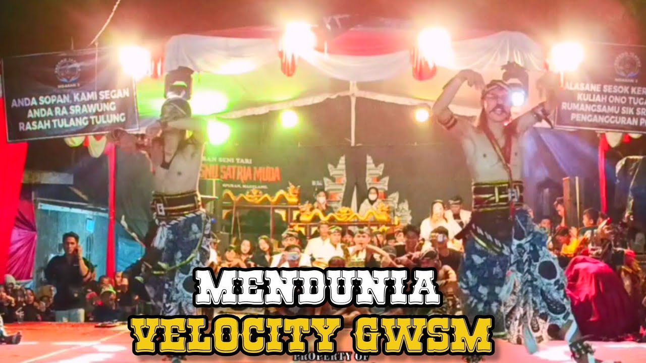 MENDUNIA VELOCITY GWSM - YouTube