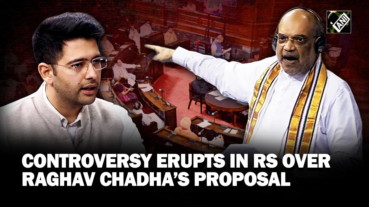 “No consent taken!” Controversy erupts over Raghav Chadha’s proposal ...