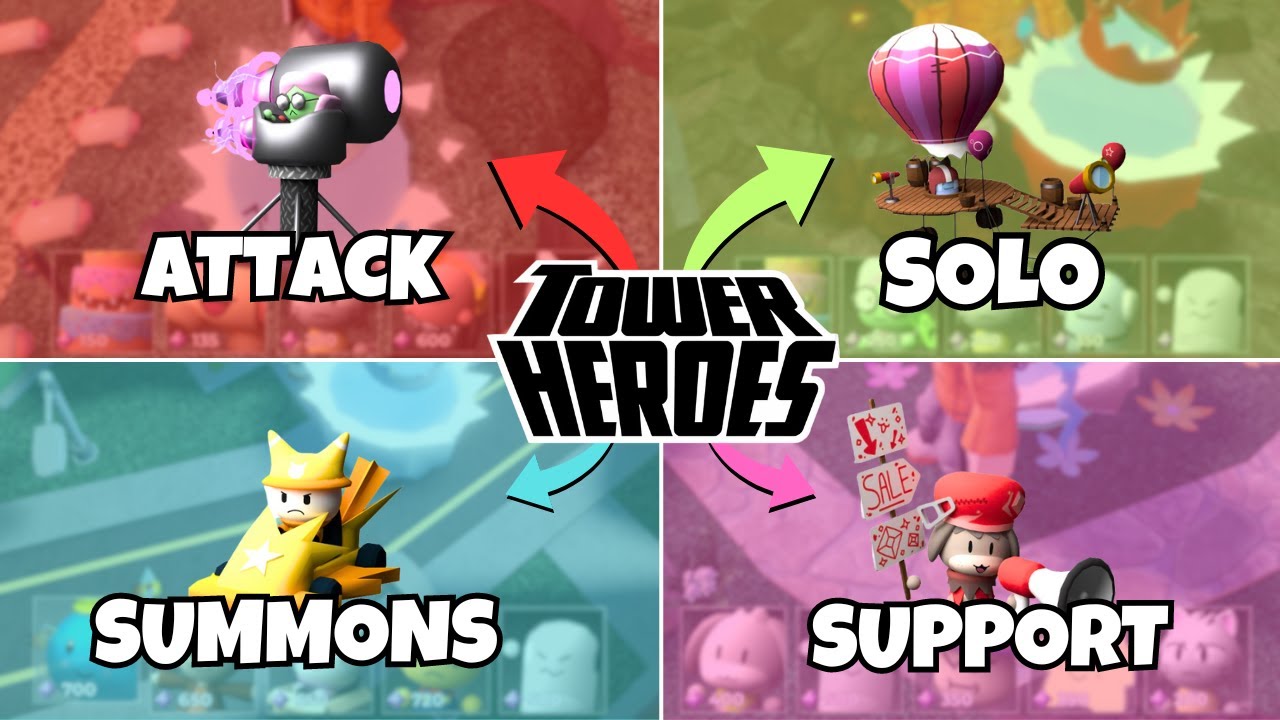 4 Deck Types EVERYONE Needs in Roblox Tower Heroes - YouTube