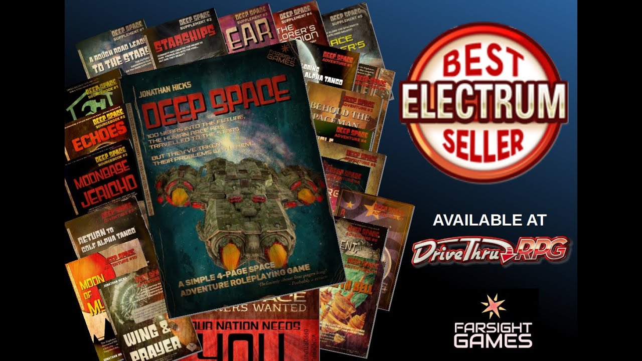 DEEP SPACE - A SIMPLE SPACE ADVENTURE TTRPG - YouTube