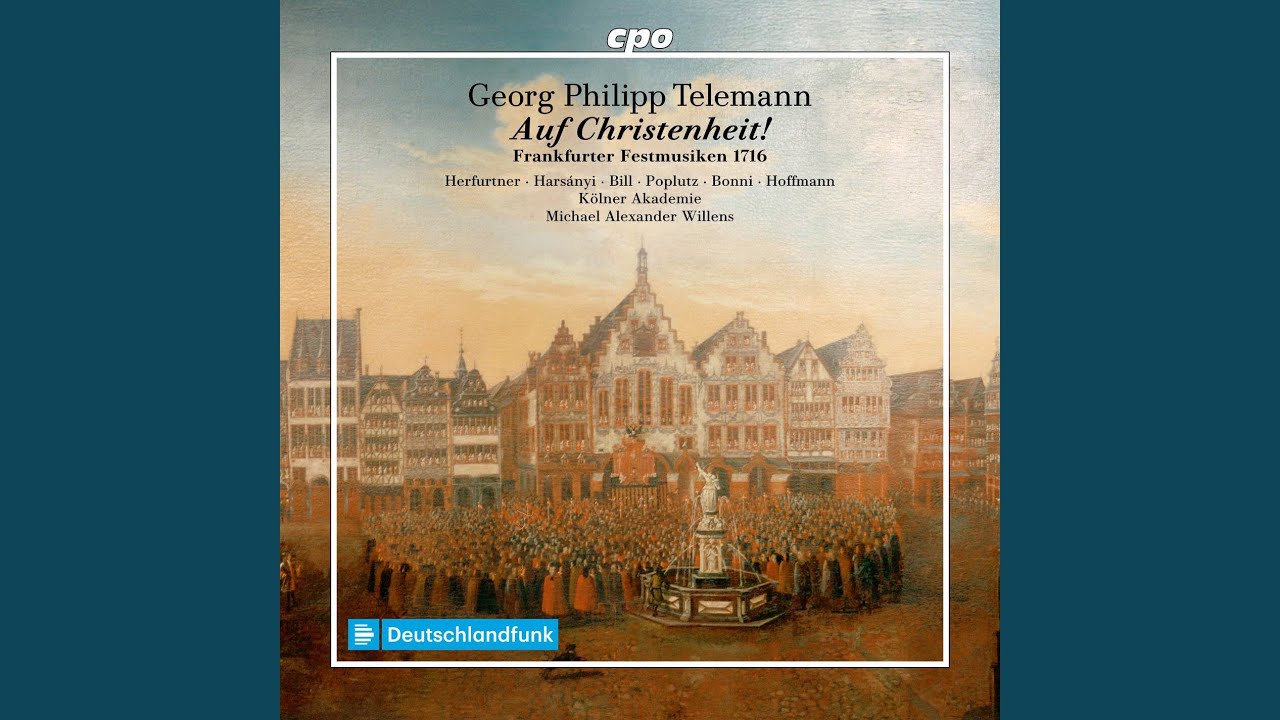 Auf Christenheit! begeh ein Freudenfest TVWV 12:1a/b: 4. Aria (Alto ...