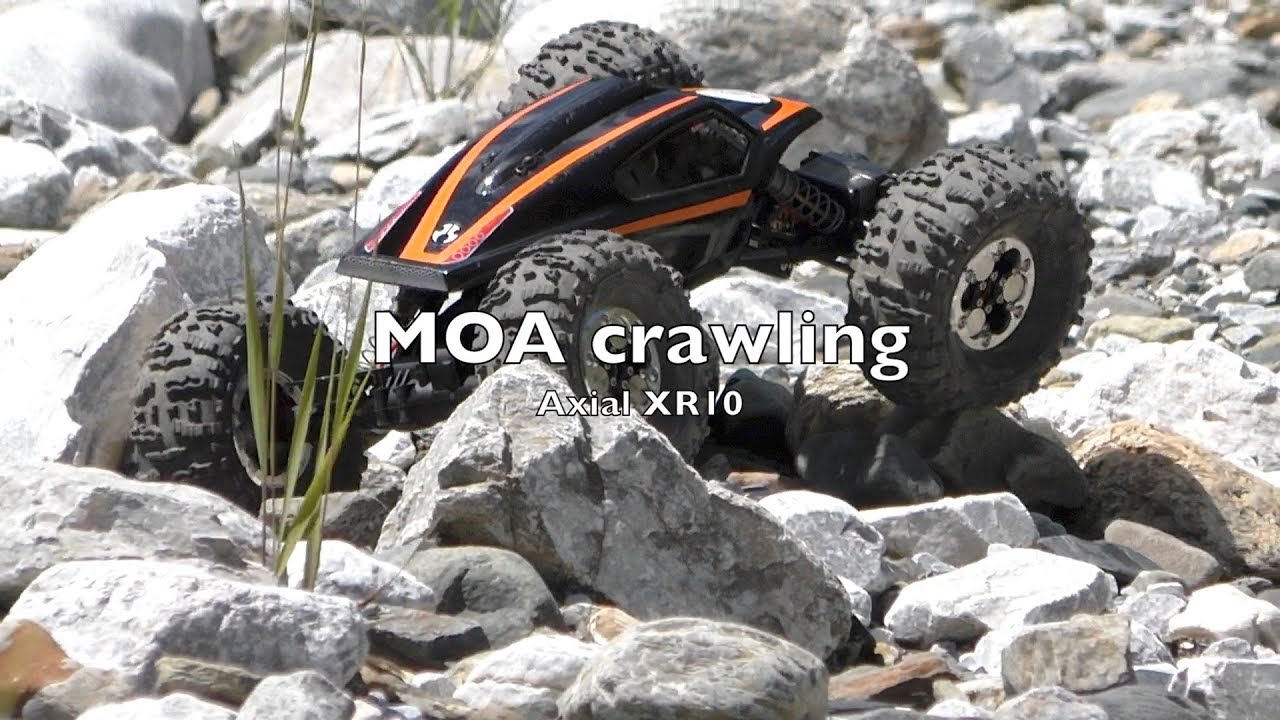 Axial XR10 #7 - MOA crawling - YouTube
