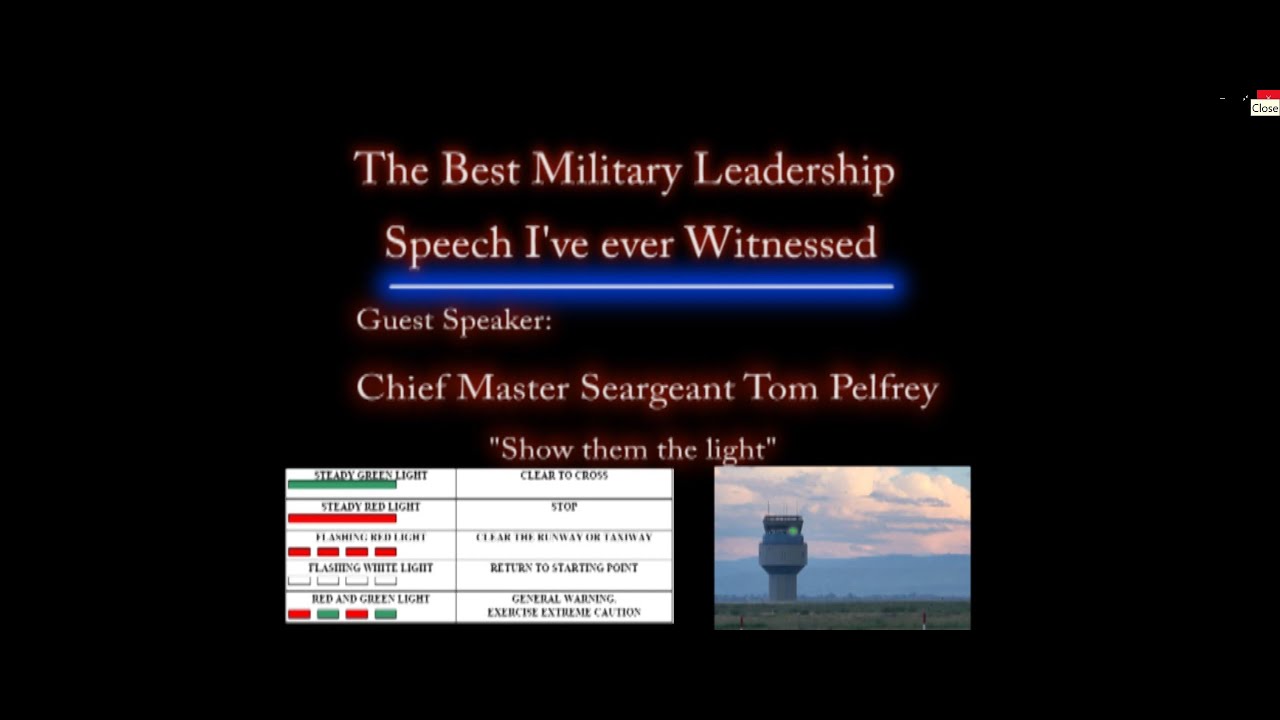 The Best Military Speech I've Ever Witnessed - Show Them The Light ...