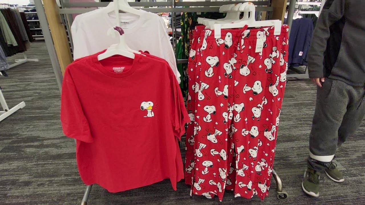 HOT STUFF DEVIL PANTS - SNOOPY & WOODSTOCK HEART PANTS & SHIRT MATCHING ...