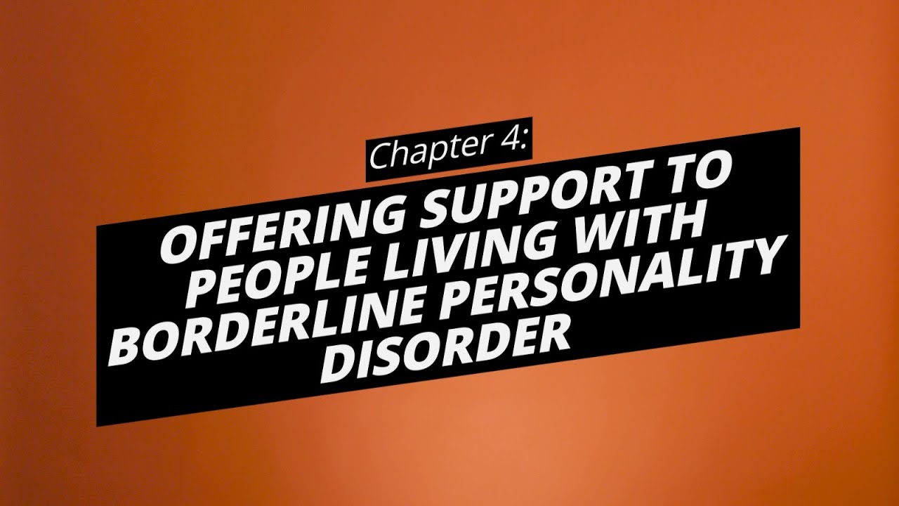 Chapter 4: Offering support to people living with borderline ...