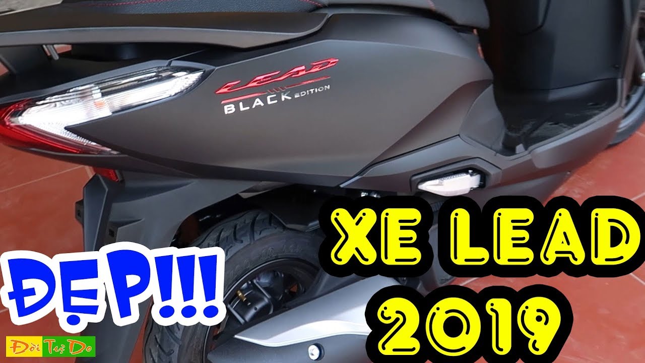 XE LEAD 2019 - HONDA PHIÊN BẢN ĐEN MỜ BLACK EDITION SMART KEY - YouTube