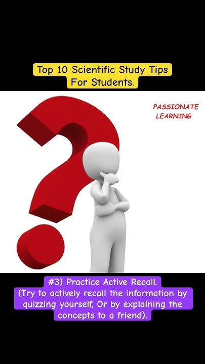 10 Scientific Study Tips For Students (Part-3) #shorts # ...