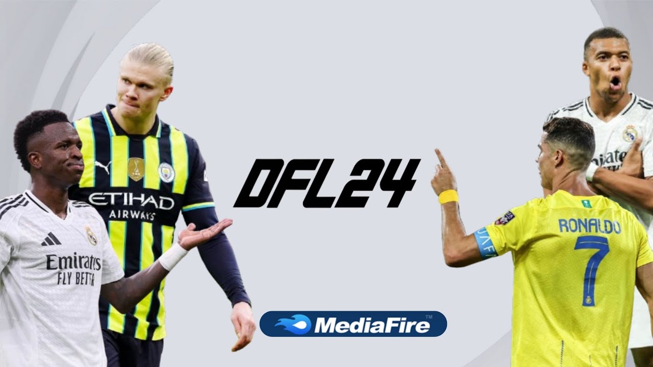 DFL 24 MOD OF FIFA 16 |MOBILE OFFLINE ANDROID GAME|REAL FACES & NEW KIT ...