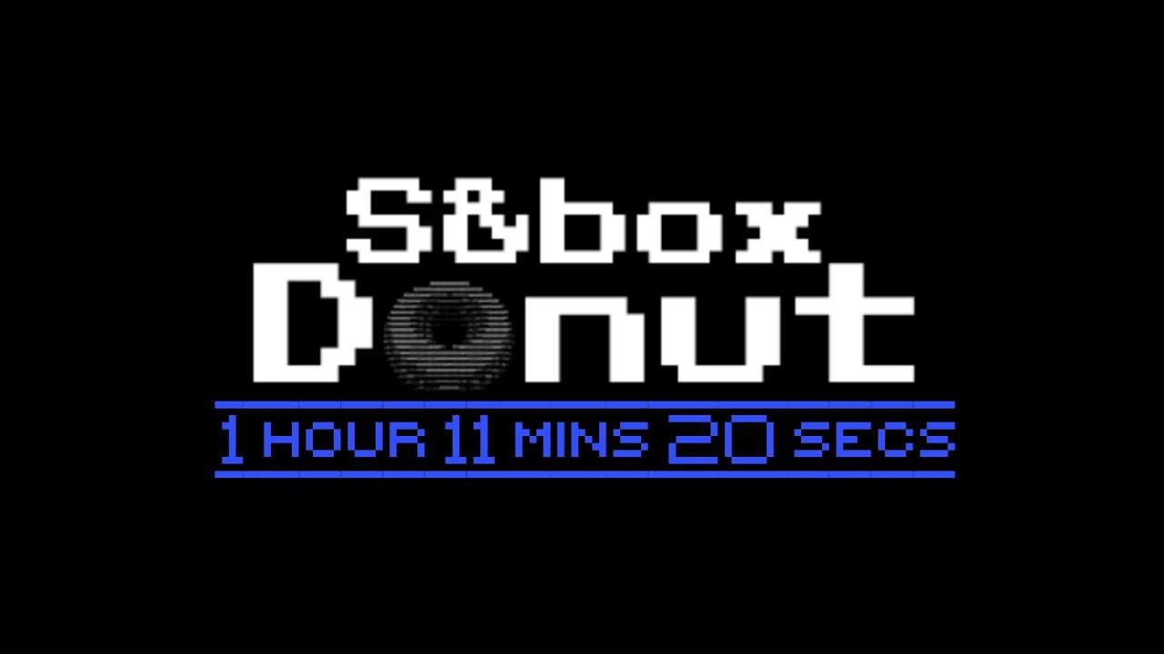 S&box Donut / 1 hour 11 mins 20 secs of rotating Donut. - YouTube