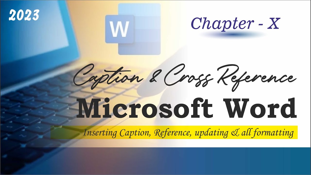 Caption And Cross Reference In MS Word YouTube caption-and-cross-reference-in-ms-word-youtube