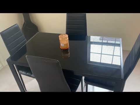 AWQM Kitchen Dining Table Set Review - Stylish & Functional Marble Design