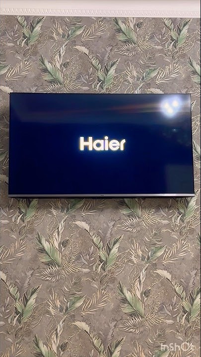 РАСПАКОВКА ТЕЛЕВИЗОРА HAIER🖤 - YouTube