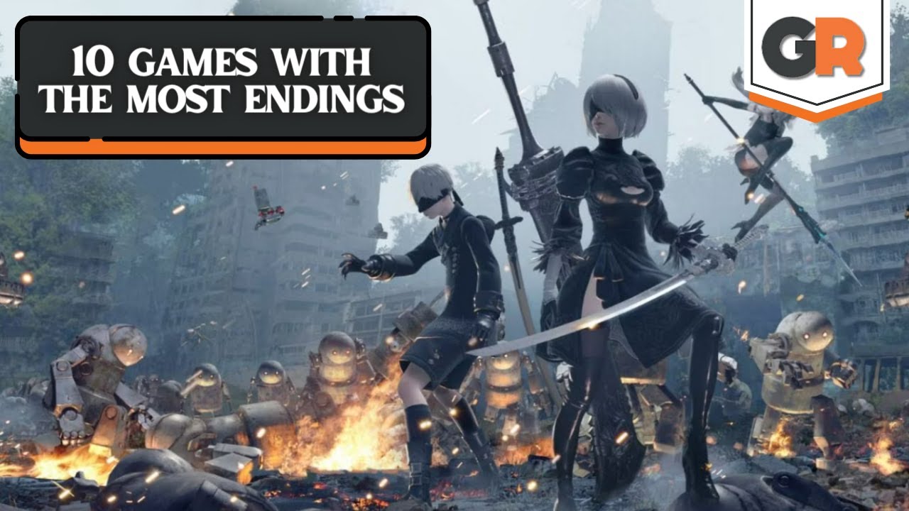 10 Video Games with the Most Endings - YouTube