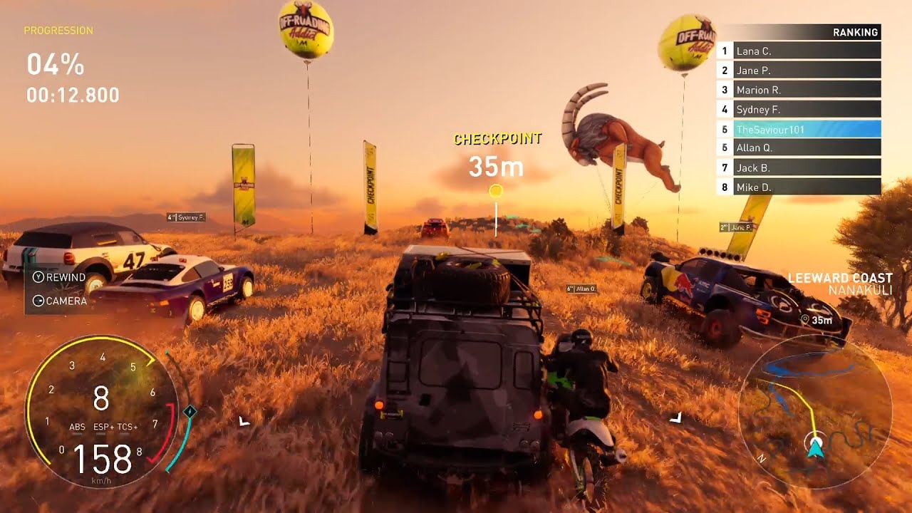 The Crew Motorfest Gameplay - LAND ROVER DEFENDER - THE DESCENT RACE ...