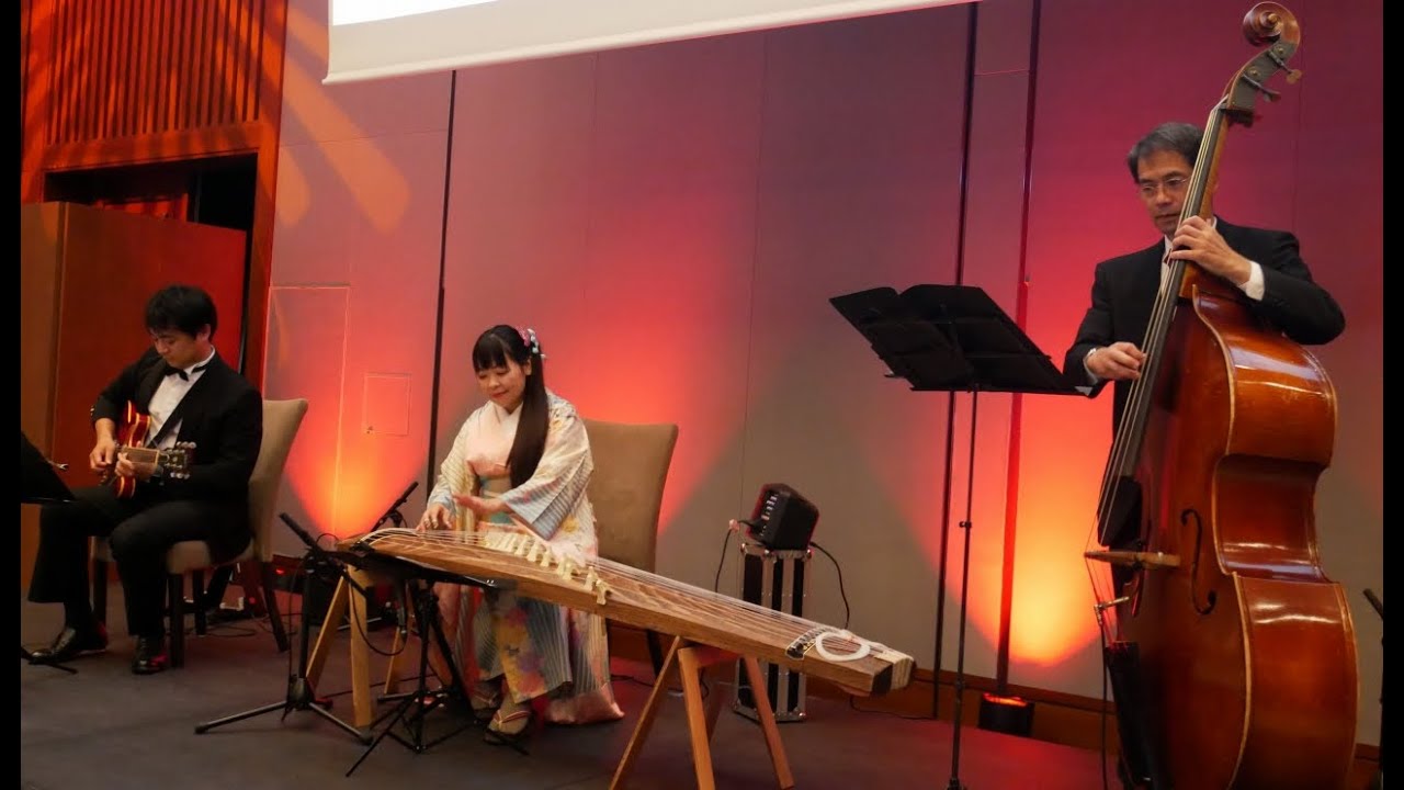 L-O-V-E：琴ジャズ（koto & guitar & Double Bass） - YouTube