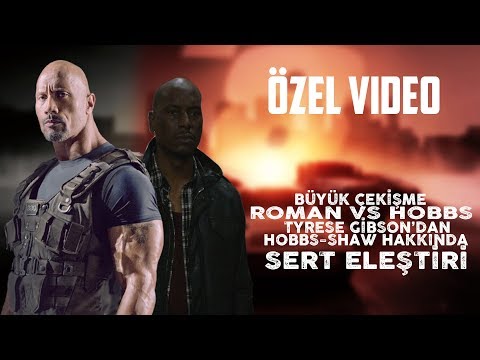 ÖZEL VİDEO | Hızlı ve Öfkeli Dwayne Johnson ve Tyrese Gibson Kavgası