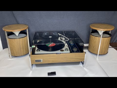 Vintage Zenith Circle of Sound Record Player - YouTube