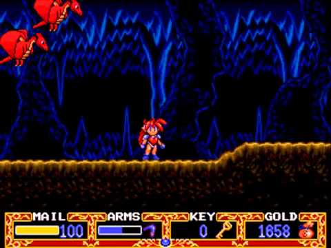 Popful Mail (Sega CD) Boss 6. Thunder Dragon (No Damage) - YouTube
