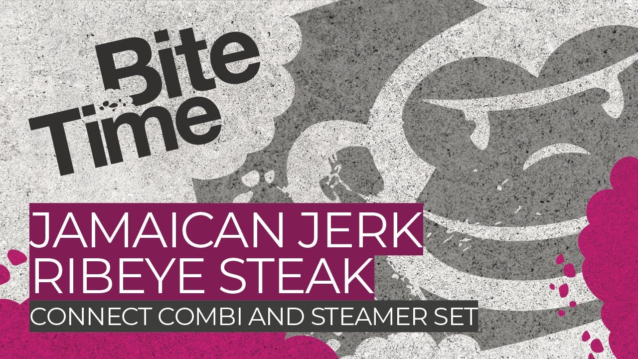 Jamaican Jerk Ribeye Steak in the RidgeMonkey Connect Combi Set - YouTube