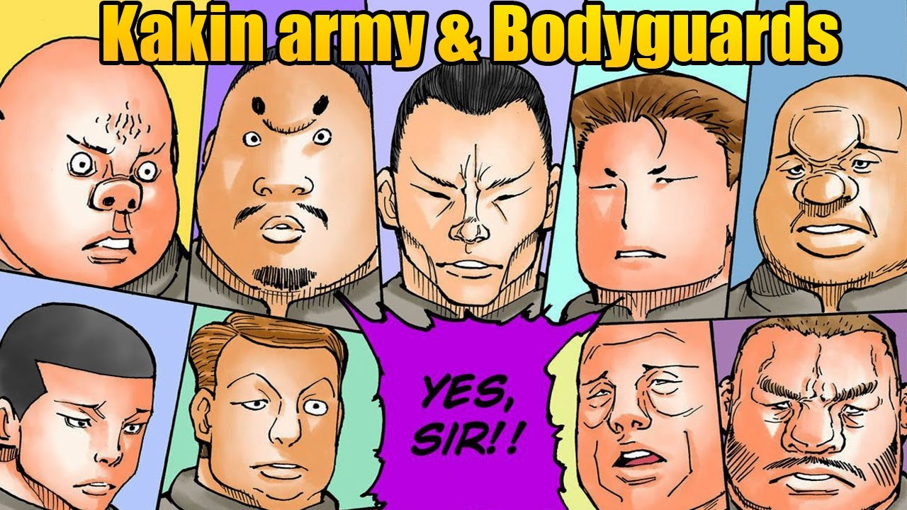 Succession Contest arc | Explaining Kakin Army & Bodyguards (Hunter x ...