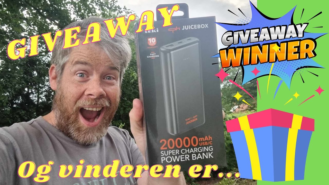 GIVEAWAY. Og vinderen er.. - YouTube