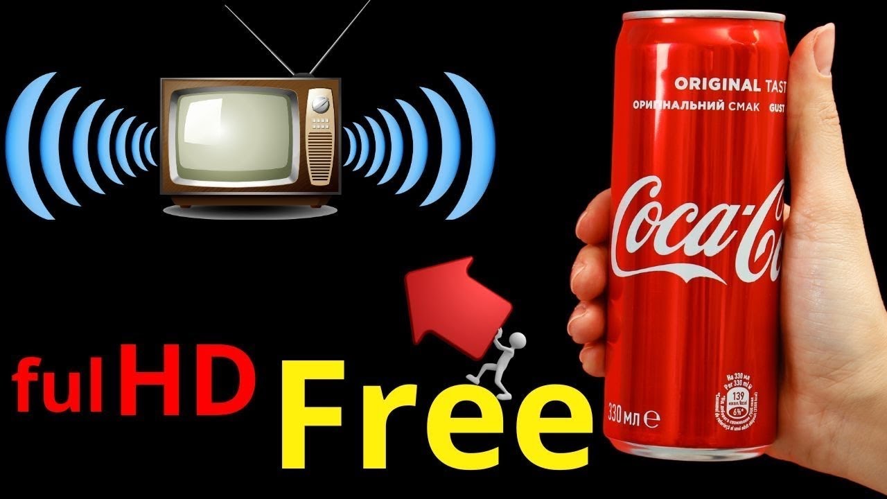 Connect The Coca Cola Can Lid To Your TV And Watch All The Channels In ...