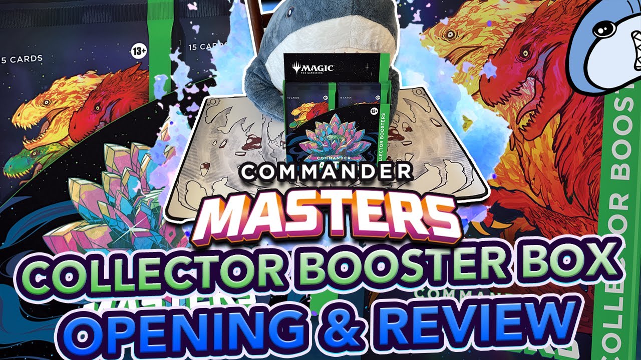 Commander Masters Collector Booster Box Opening & Review | MTG ...