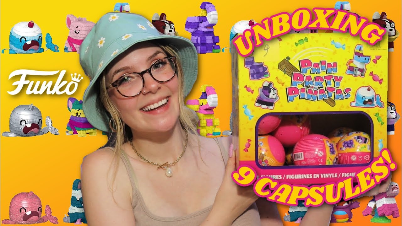Opening MORE Funko Paka Paka: "Pain Party Piñatas" - YouTube