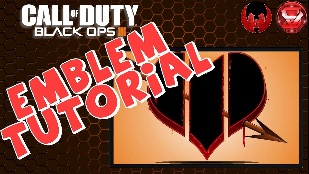 Valentines Day Black Ops 3 Style - Emblem Tutorial - YouTube