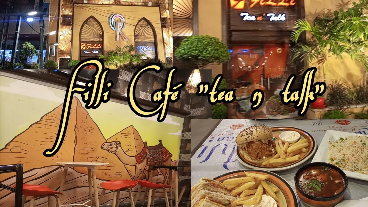 Filli Café Hyderabad || Review of Filli Café || Let's have "tea n talk ...