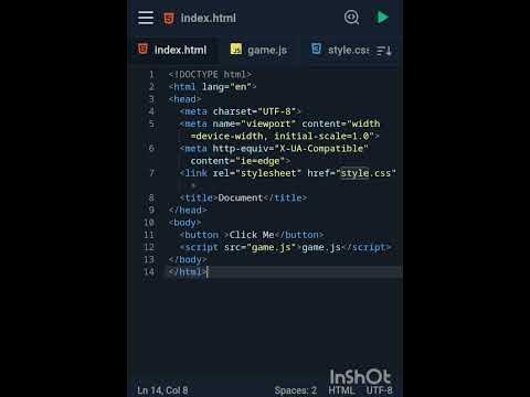 Shake the button on click using #html #css and #javascript - YouTube
