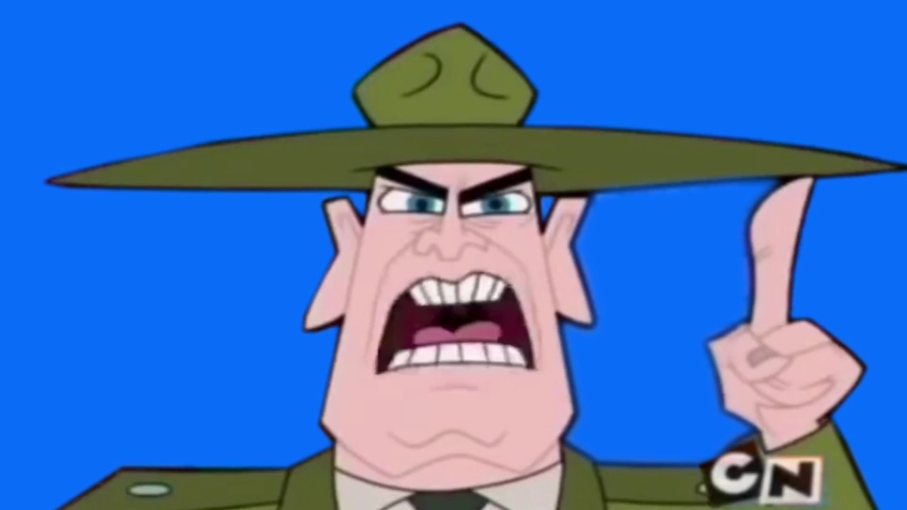 Censorship Sergeant Green screen/Blue screen - YouTube